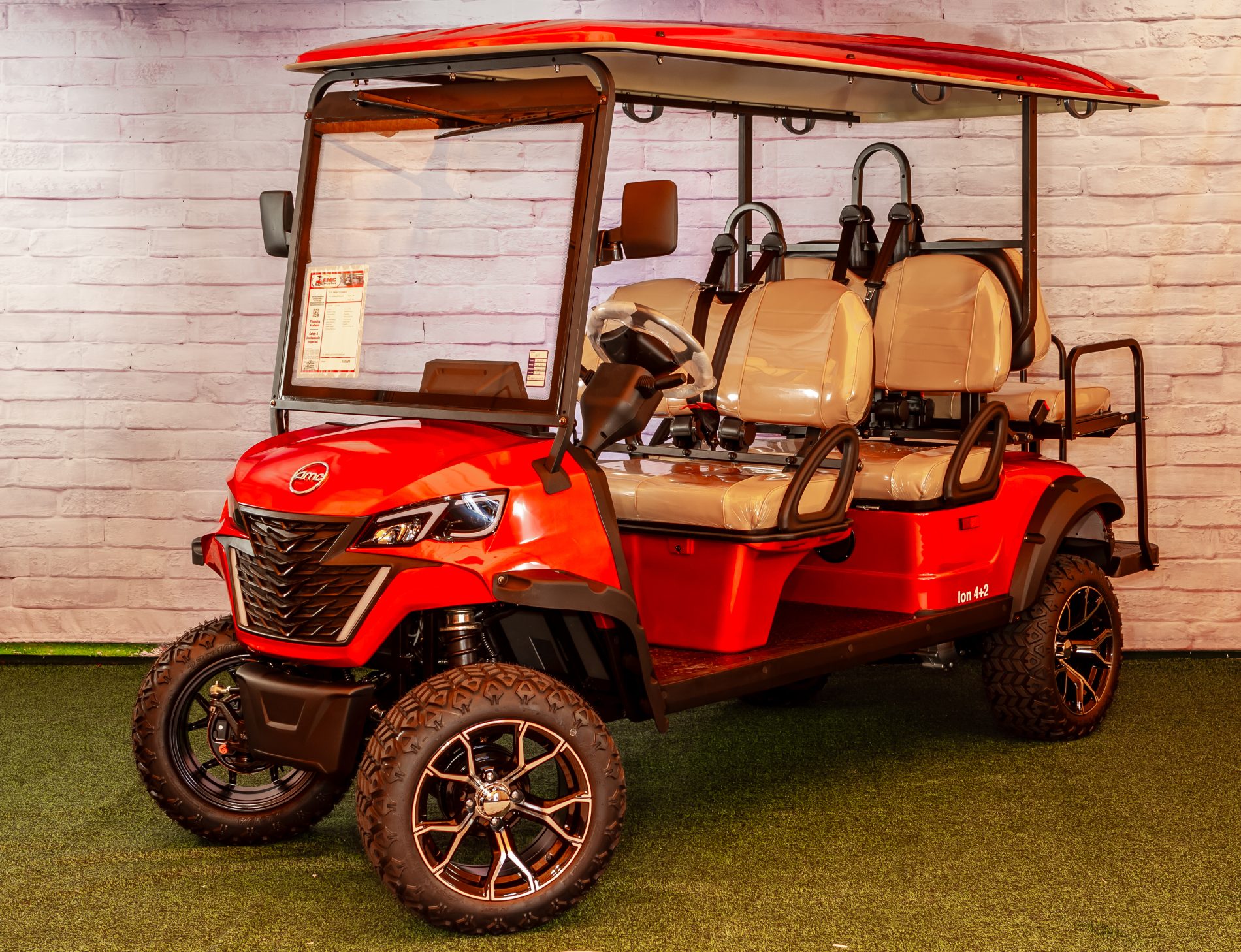 AMC Ion 4+2 AMCEG2040KSZ01 | AMC Golf Carts