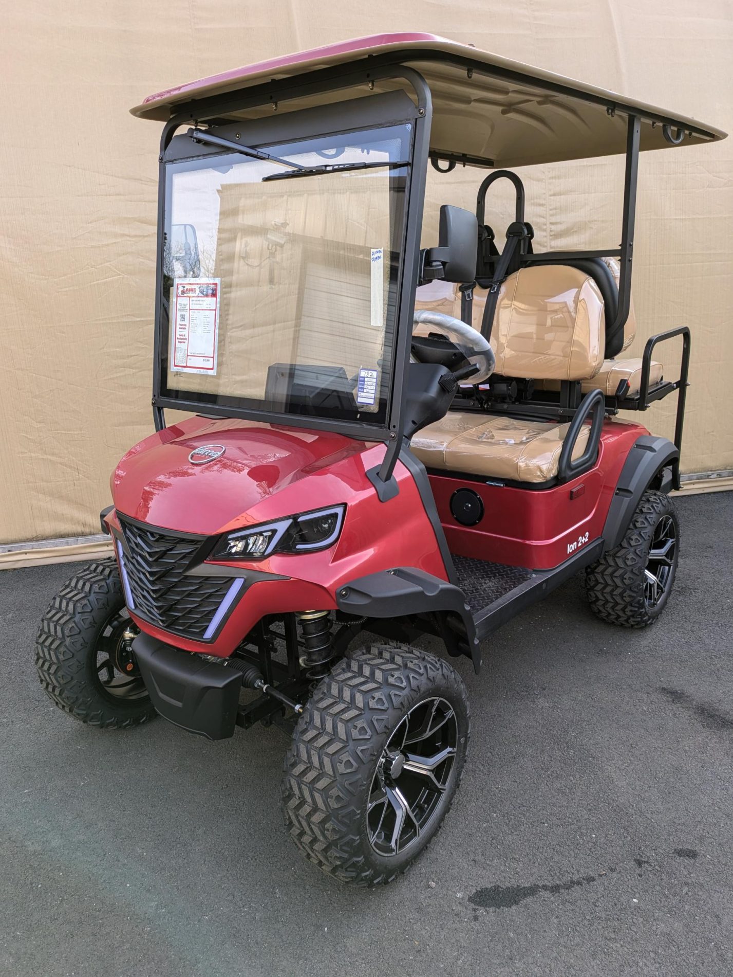 AMC Ion 2+2 AMCEG2020DKSZ | AMC Golf Carts